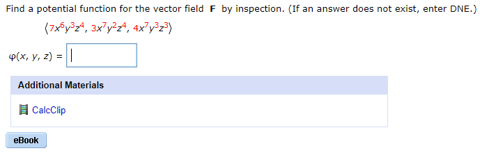Solved Find a potential function for the vector field F by | Chegg.com