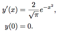 Solved The error function erf(x) is usually defined by an | Chegg.com