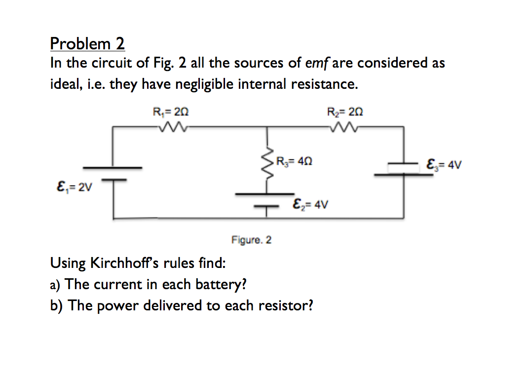 Solved In the circuit of all the sources of emf are | Chegg.com
