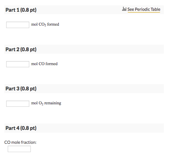 Solved A mixture of 0.151 moles of C is reacted with 0.117 | Chegg.com