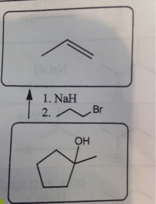 Solved 1. NaH Br OH | Chegg.com