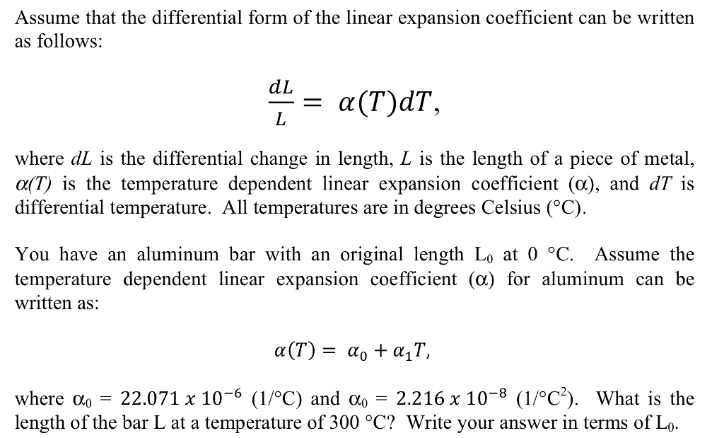 Solved Assume that the differential form of the linear | Chegg.com