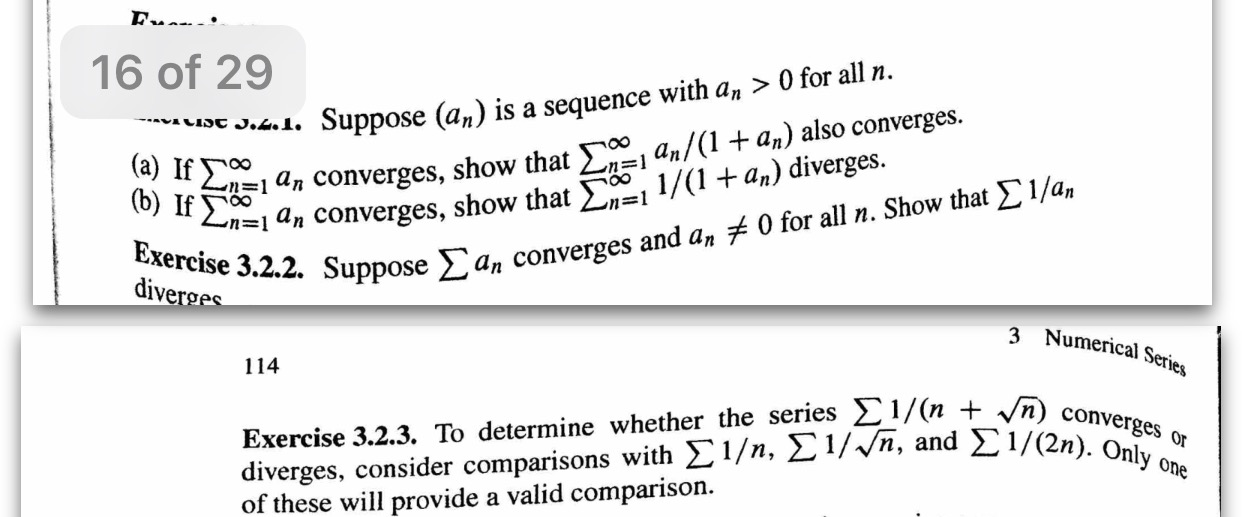Solved Suppose (a_n) is a sequence with a_n > 0 for all n. | Chegg.com