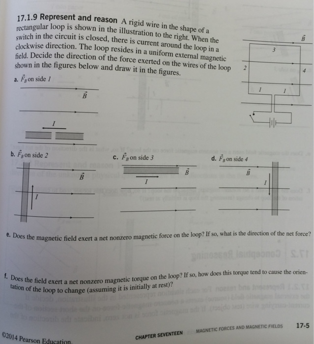 Solved A rigid wire in the shape of a rectangular loop is | Chegg.com