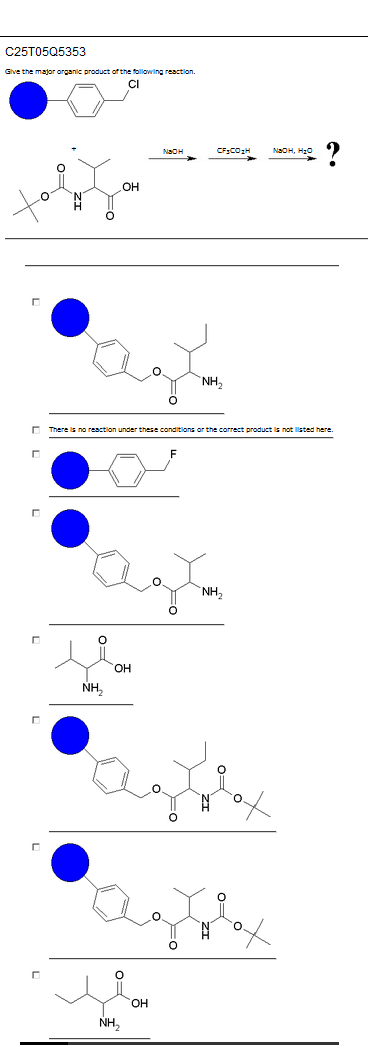 Solved [Merrifield Peptide Synthesis] Give the major organic | Chegg.com