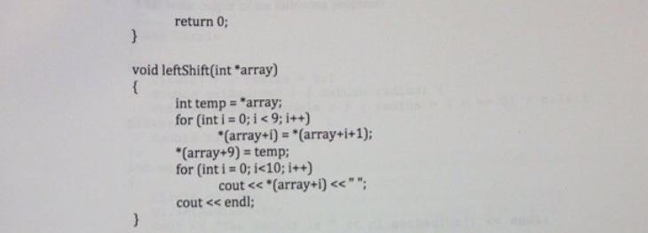 Solved What Is The Output Of The Following Program Explain 8830