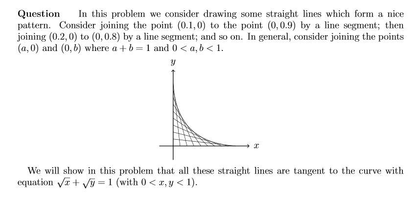 Solved Show that the line joining (a, 0) and (0,6). where a | Chegg.com