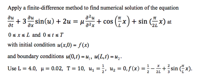 Apply a finite-difference method to find numerical | Chegg.com