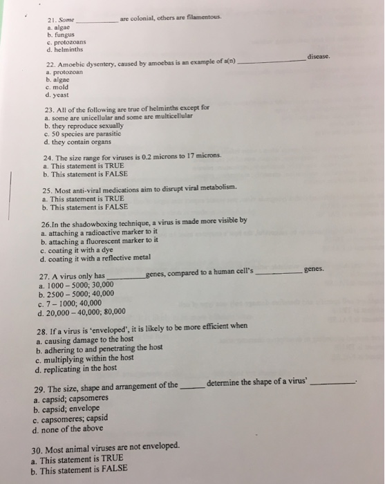 Solved Some _______are colonial, others are filamentous. | Chegg.com