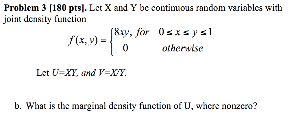 Solved Let X and Y be continuous random variables with joint | Chegg.com