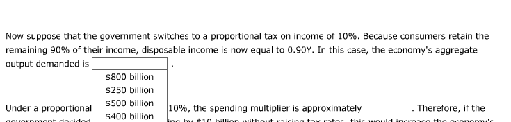 Solved 14. The algebra of tax multipliers Aa Aa Consider a | Chegg.com