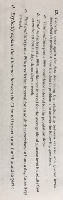 consider once again the data describing the | Chegg.com