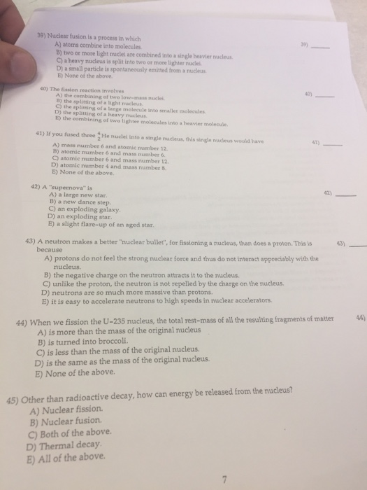 Solved MULTIPLE CHOICE. Choose the one alternative that best | Chegg.com