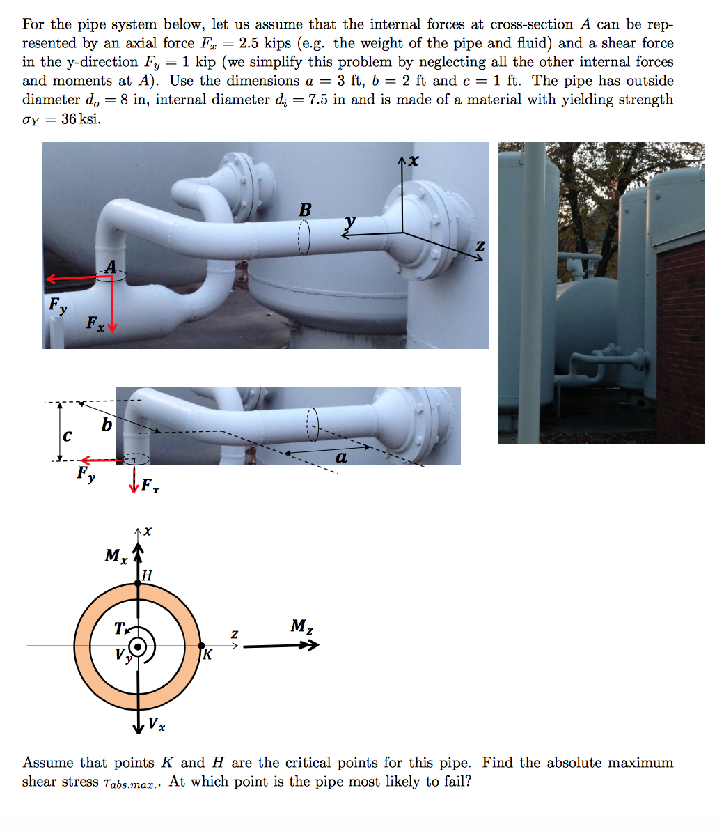 For the pipe system below, let us assume that the | Chegg.com