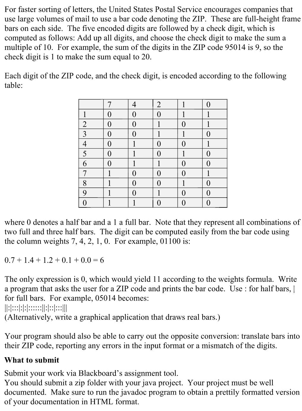 Solved For faster sorting of letters, the United States | Chegg.com