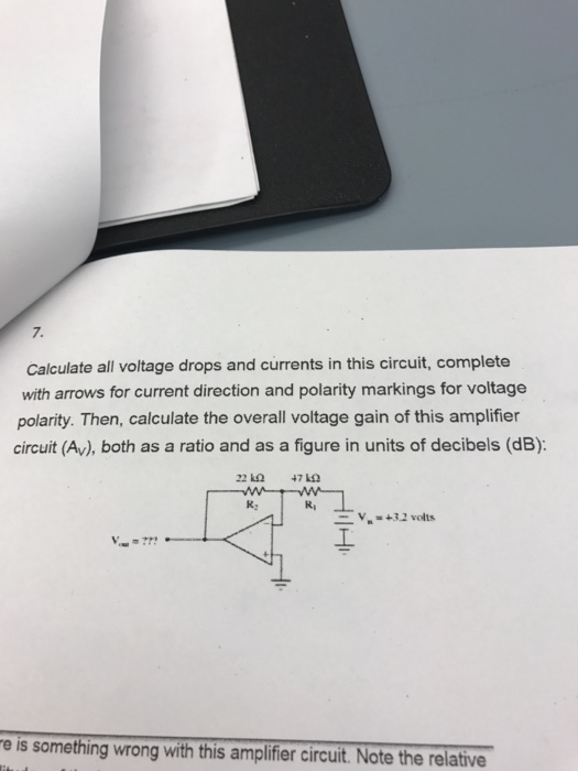 Solved Calculate all voltage drops and currents in this | Chegg.com