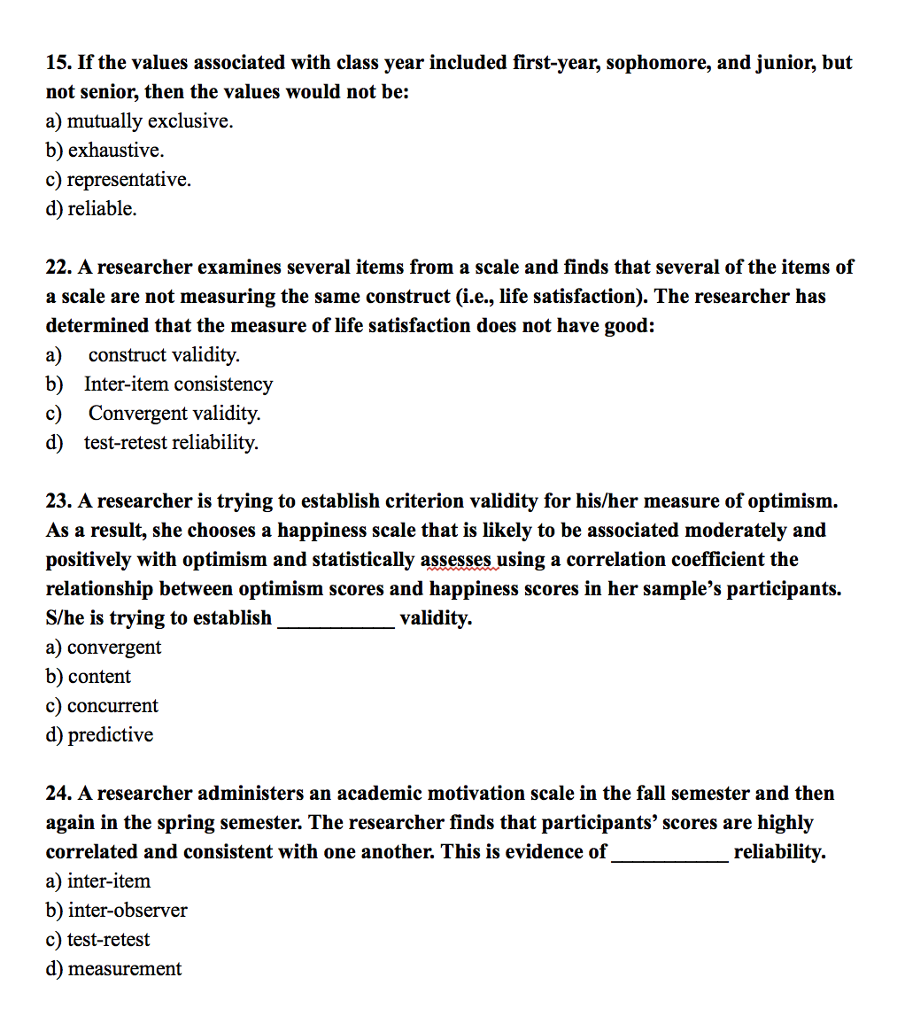 Psychology Archive | March 14, 2018 | Chegg.com