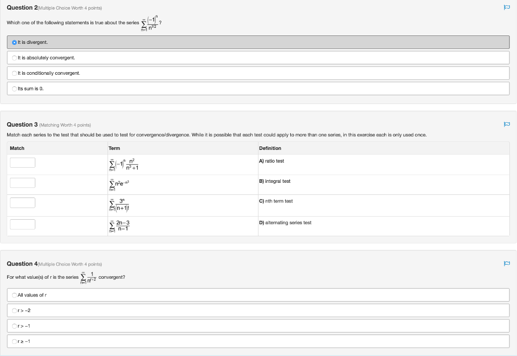 Solved Question 2 Multiple Choice Worth 4 points) Which one | Chegg.com