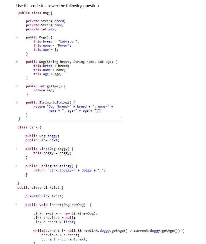 Solved Use this code to answer the following question public | Chegg.com