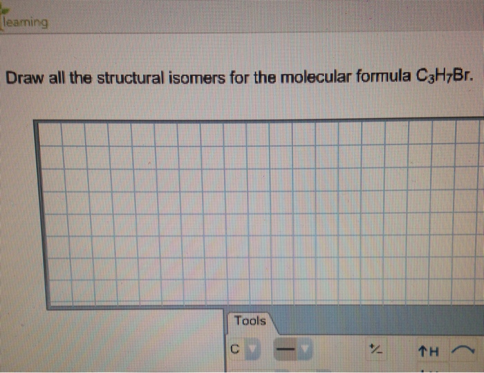 Solved learning Draw all the structural isomers for the | Chegg.com