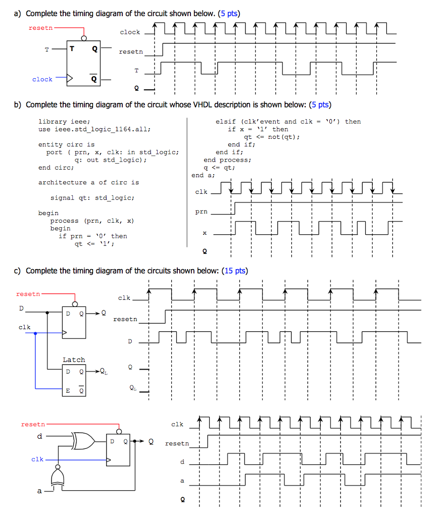 Timing Circuits Schematics