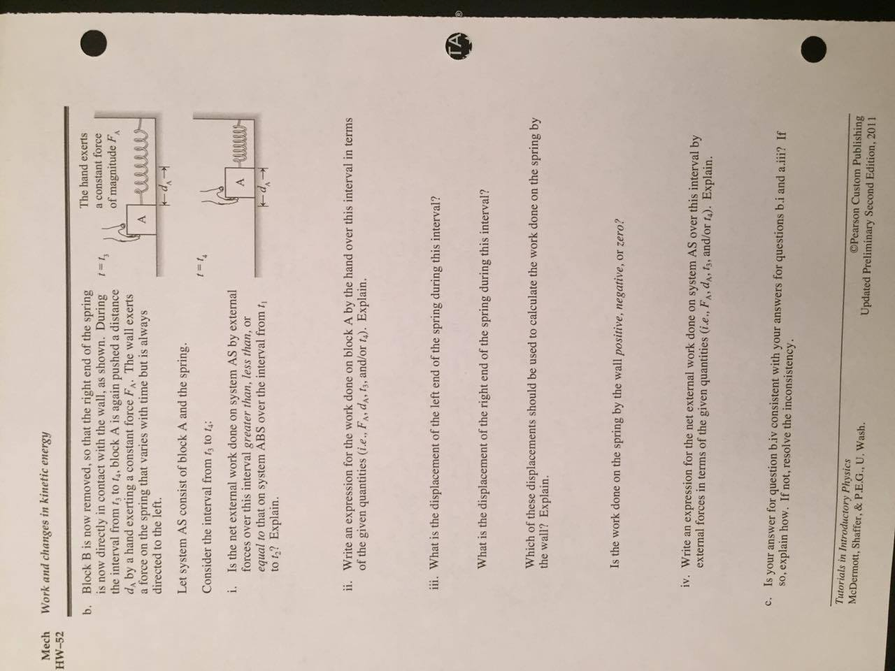 Solved Two identical blocks, A and B, on a frictionless | Chegg.com
