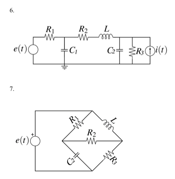 Solved Draw the bond graph for each system below. Indicate | Chegg.com