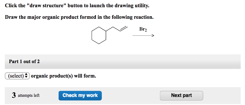 Solved Click the "draw structure" button to launch the | Chegg.com