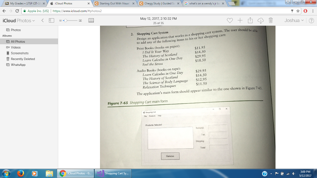 Solved Attached as Images is a Visual basic question. Please | Chegg.com