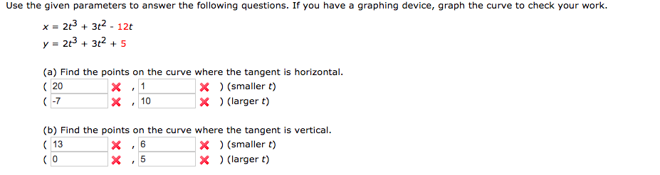 Solved Use the given parameters to answer the following | Chegg.com