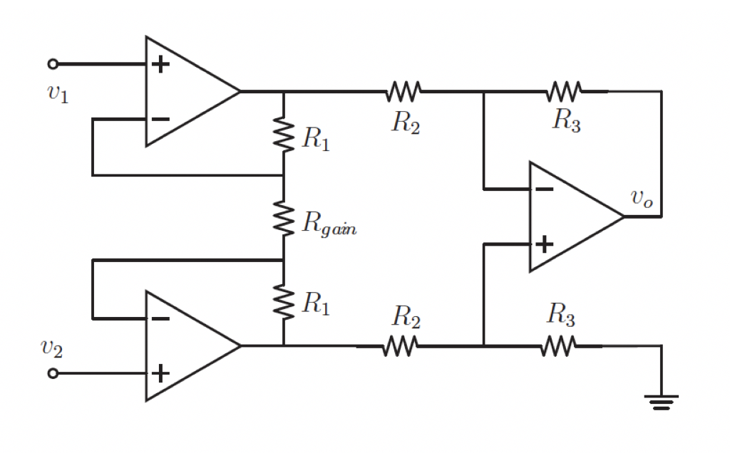 Solved An instrumentation (or instrumentation) amplifier is | Chegg.com