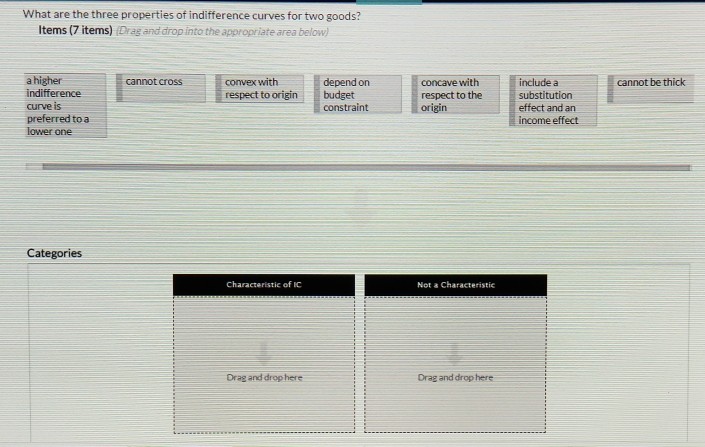 Solved Indicate whether each item provides more marginal | Chegg.com