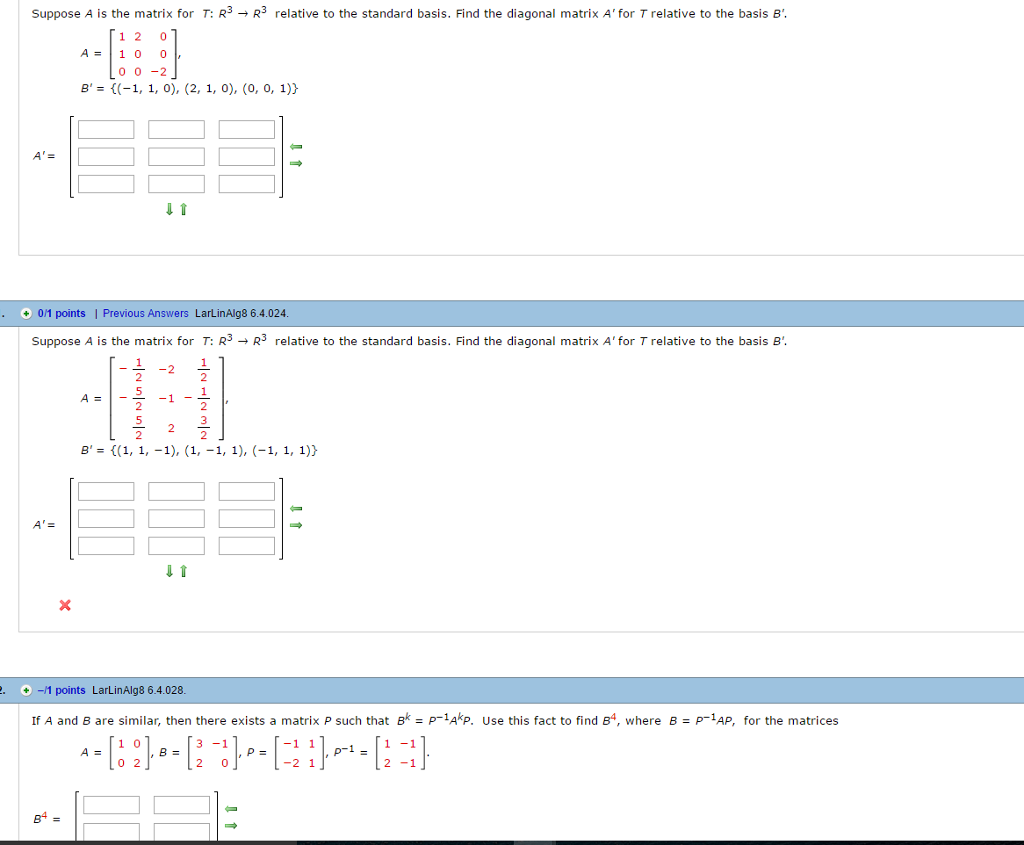 Solved suppose A is the matrix for T: R^3 rightarrow R^3 | Chegg.com
