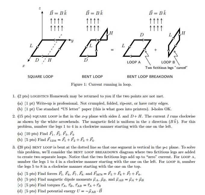Solved Logistics Homework may be returned to you if the | Chegg.com
