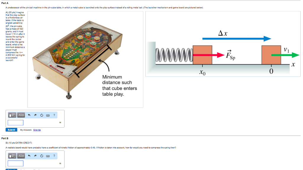 Solved Part A A prodocossor of the pin-ball machine in the | Chegg.com