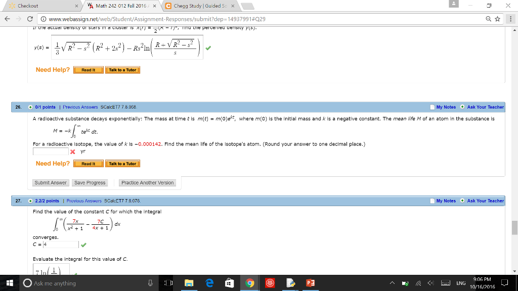 Solved Question #26 | Chegg.com