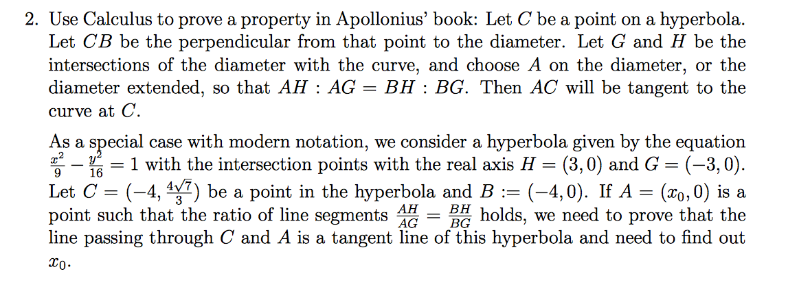 Solved As a special case with modern notation, we consider a | Chegg.com
