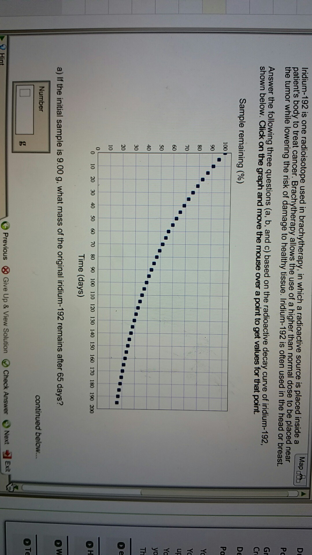 Solved Iridium-192 is one radioisotope used in | Chegg.com