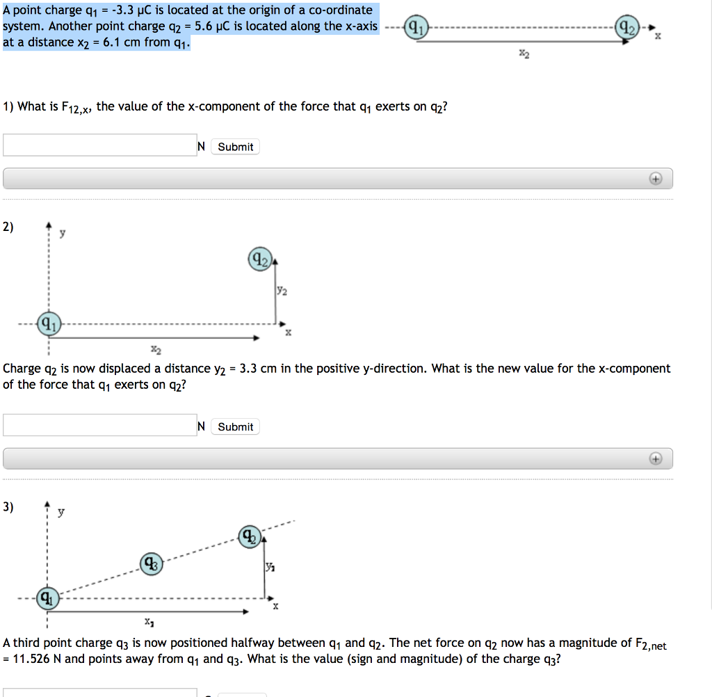 Solved A Point Charge Q 1 3 3 Mu C Is Located At The Chegg solved-a-point-charge-q-1-3-3-mu-c-is-located-at-the-chegg