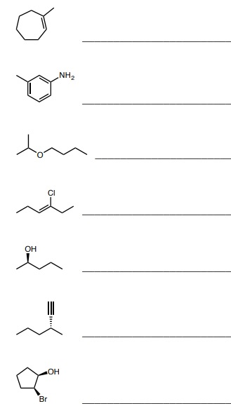 Solved NH2 Cl OH Br | Chegg.com
