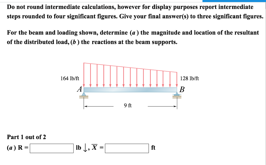 Solved For the beam and loading shown, determine (a) the | Chegg.com