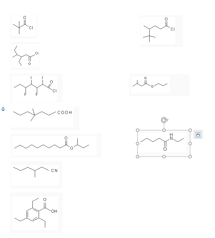 Solved CI Cl CI 0 CI COOH CN OH | Chegg.com