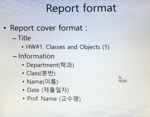 Solved Report cover format:-Title HW#1. Classes and Objects | Chegg.com