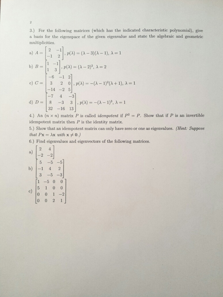 Solved Math 2568 (4568) Problem Set Six Due Monday November | Chegg.com Solved Math 2568 (4568) Problem Set Six Due Monday November | Chegg.com