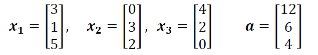 Solved Determine if the vectors x1, x2 and x3 are | Chegg.com