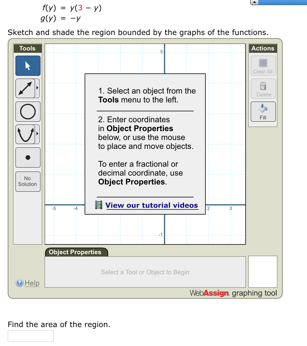 Solved Consider the following equations. f(y) = y(3-y) | Chegg.com