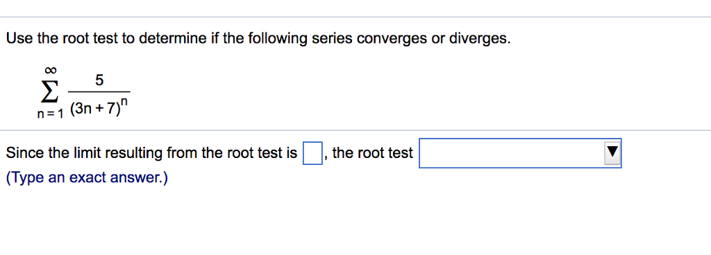 Solved HOW DOES THE ROOT TEST WORK WHEN THERE'S NO ROOT ONLY | Chegg.com