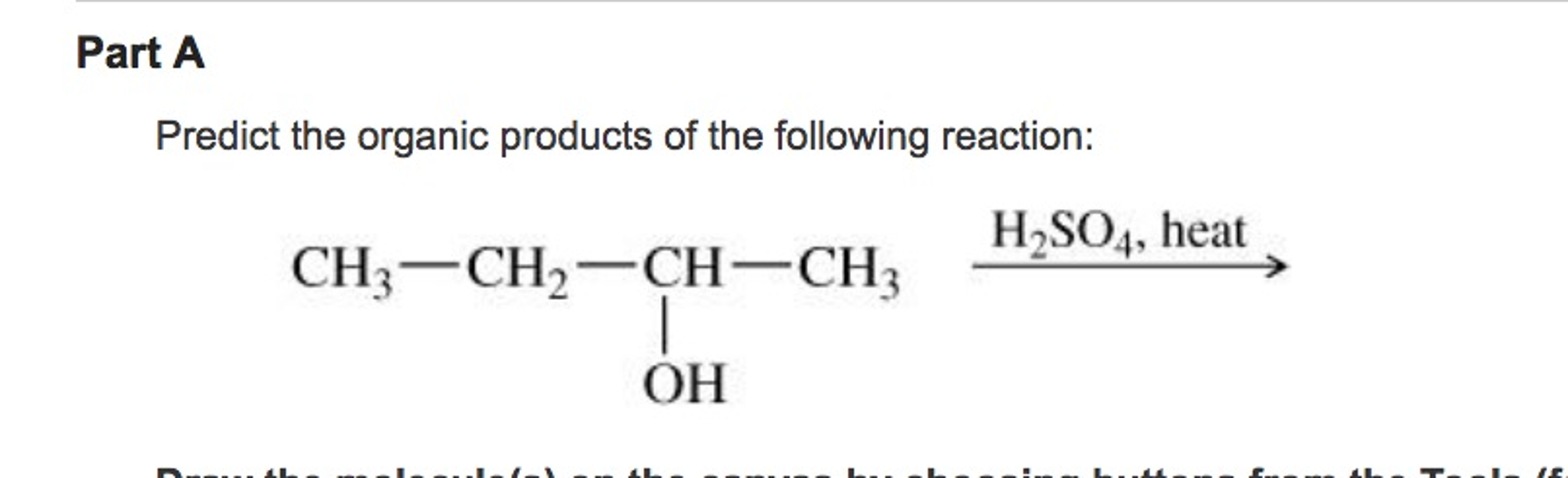 Solved Part A Draw the structural formula of | Chegg.com