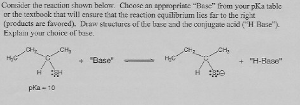 Solved Consider the reaction shown below. Choose an | Chegg.com