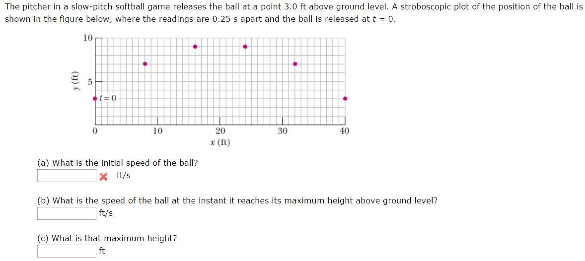 Solved Physics Projectile Help!!!!! Please Explain Each step | Chegg.com